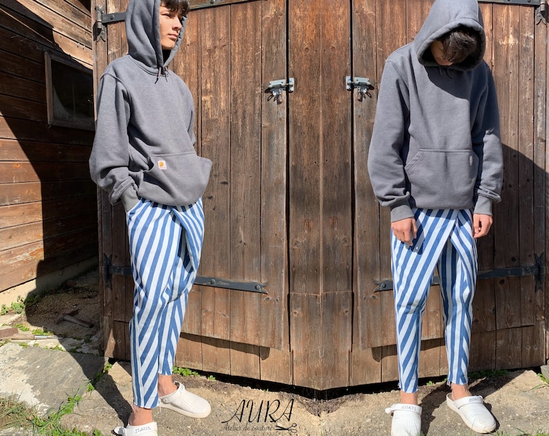 PDF Thunya Cross-front Pants Sewing Pattern Size XS-4XL for A4 Paper ...