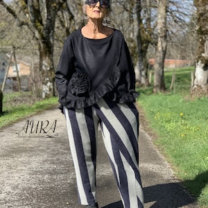 PDF Thunya Cross-front Pants Sewing Pattern Size XS-4XL for A4 Paper ...
