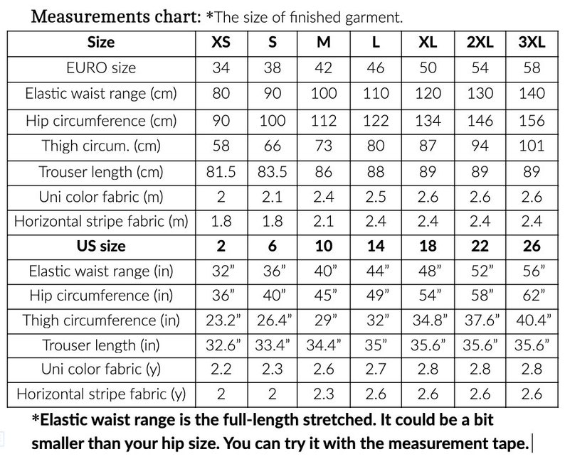 PDF Sahara Trousers Elasticated Waist Pattern With Tutorial - Etsy