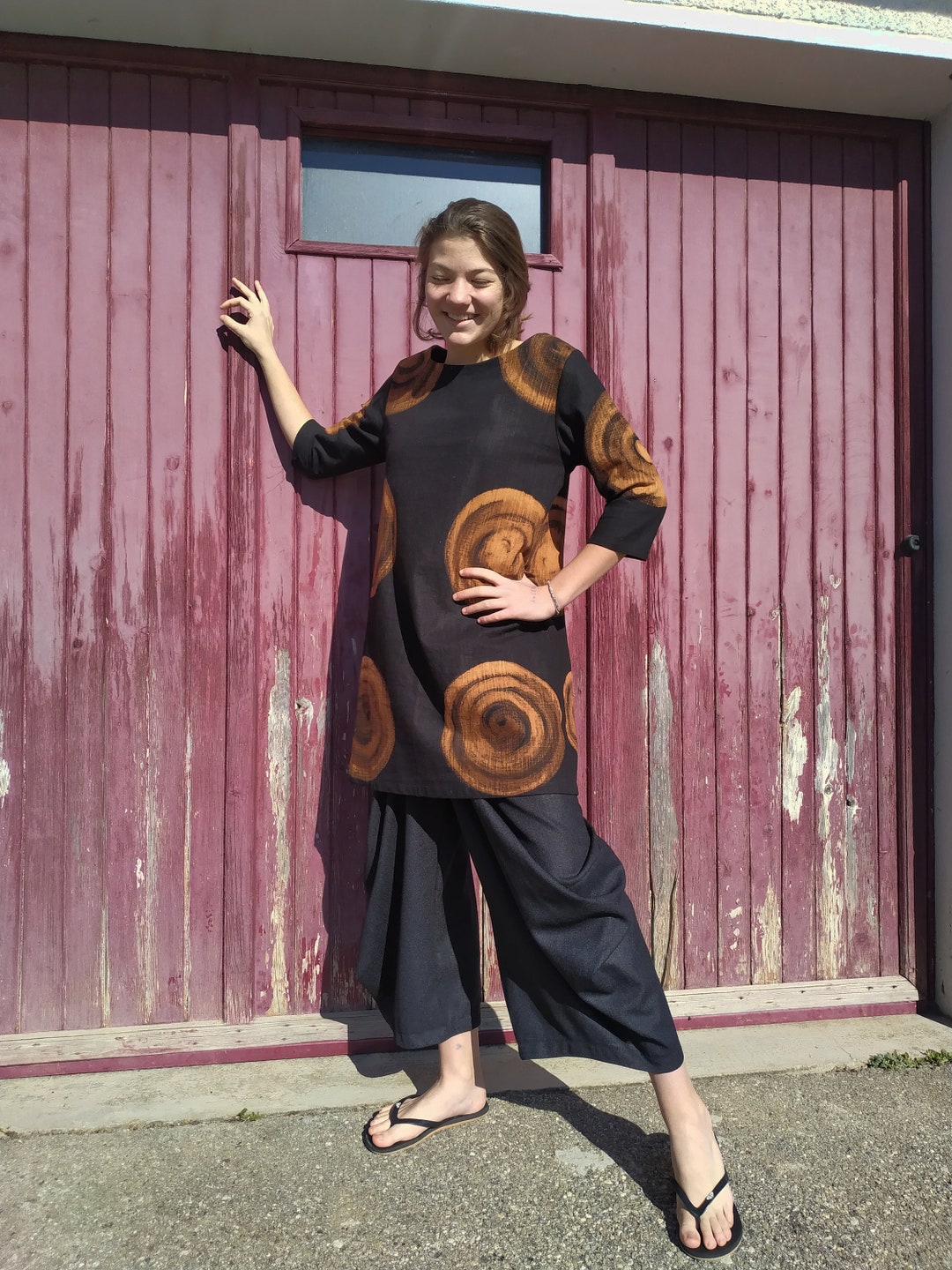Soleil D'automne Tunic Size M - Etsy