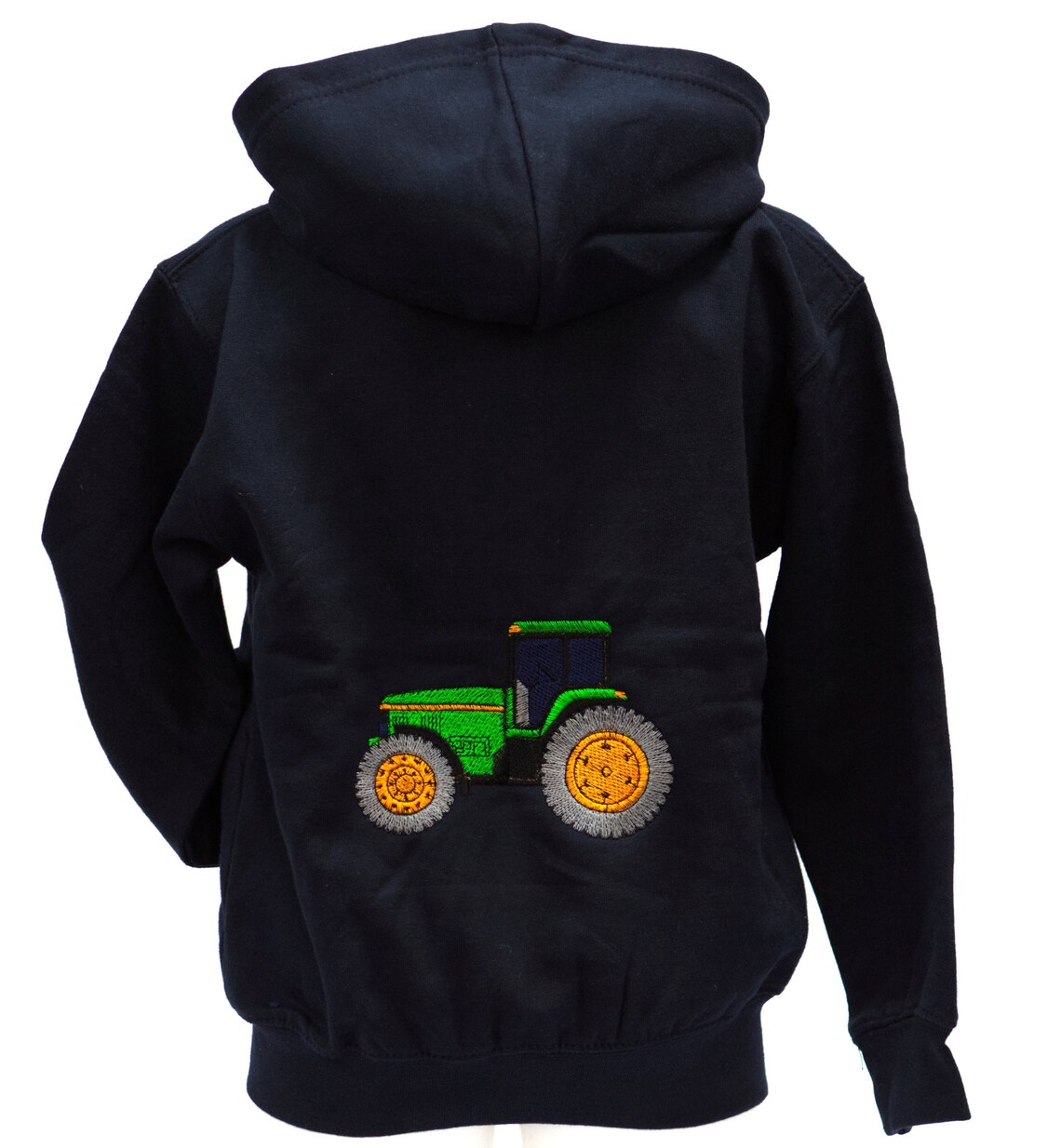 Green Tractor Full Zip Hoodie - Etsy