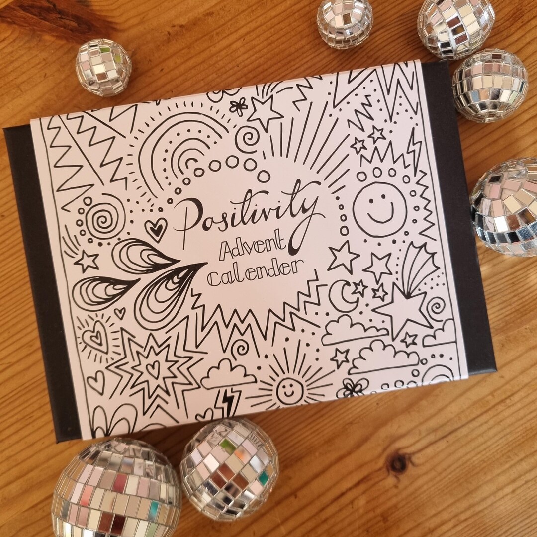 POSITIVITY ADVENT CALENDAR - Etsy