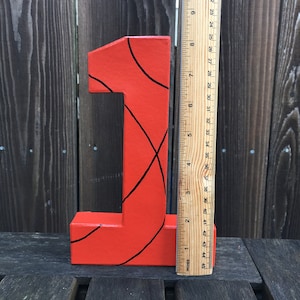 Number 1 Photo Prop,first Birthday,basketball Number 1,sports Birthday ...