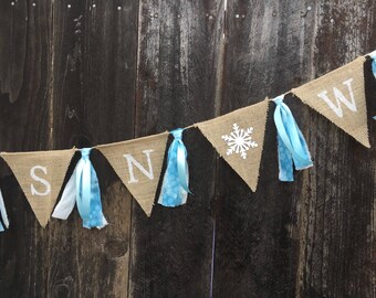 Let It Snow Banner | Etsy