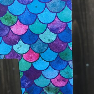 Number 1 Photo Prop, Mermaid Theme, Mermaid, First Birthday,under the ...