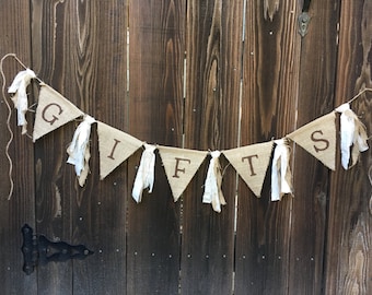 Gift Table Banner - Etsy