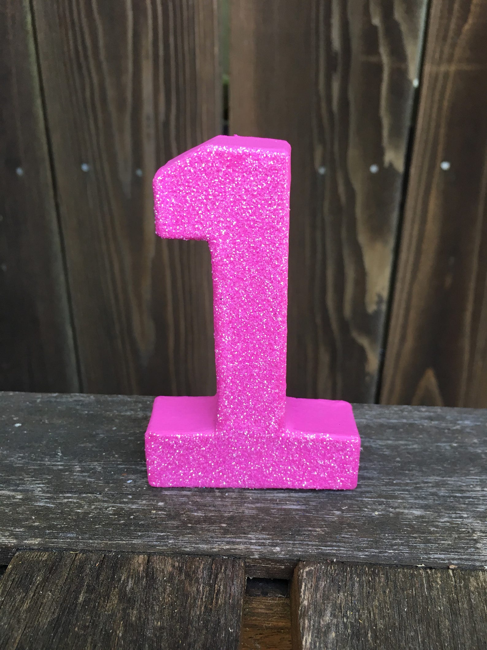 Number 1 Photo Prop Cake Topper Number 1 Cake Topper First | Etsy