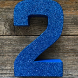 Number 1 Photo Prop, First Birthday, 1st Birthday, Blue Photo Prop ...