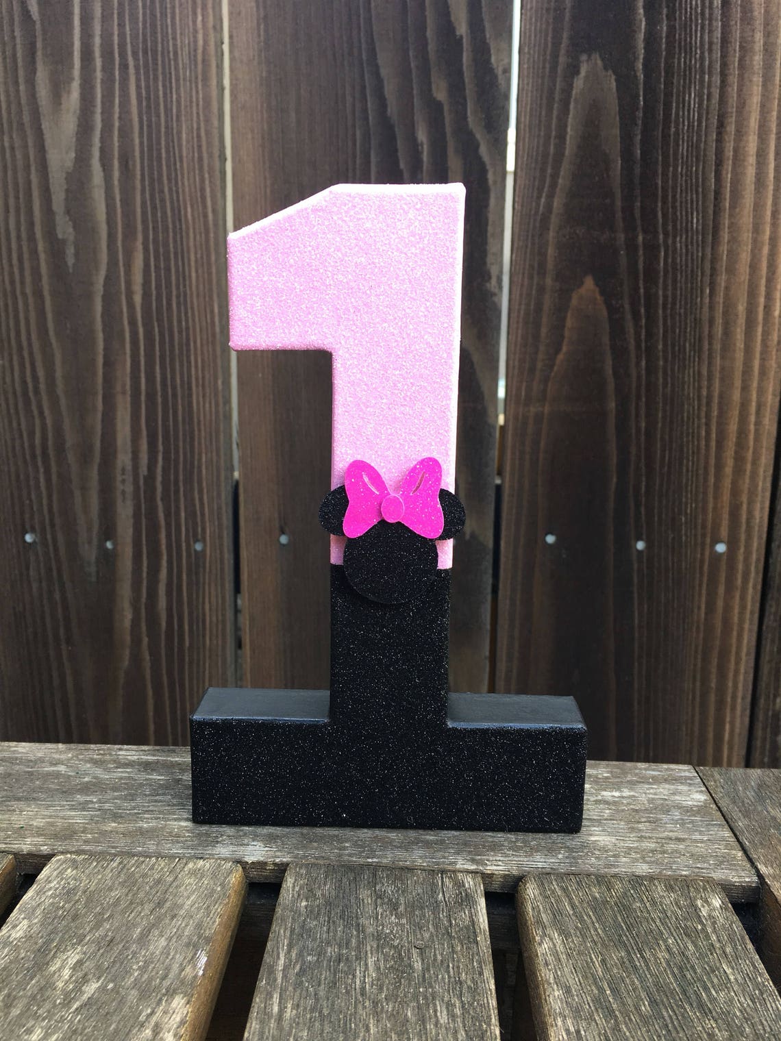 Number 1 Photo Prop Mouse First Birthday 1st Birthday | Etsy