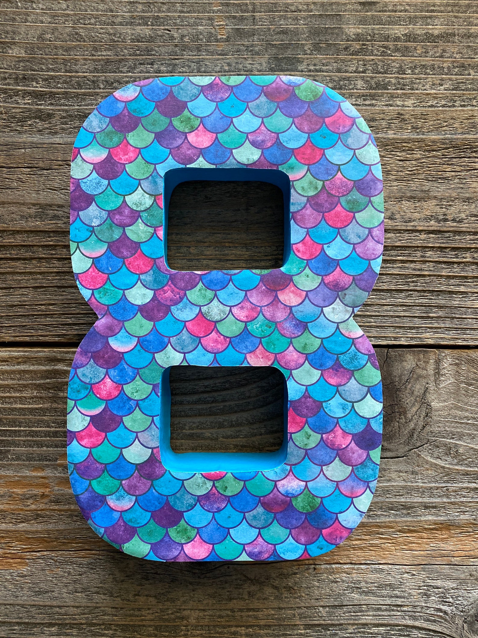 Number 1 Photo Prop Mermaid Theme Mermaid First - Etsy