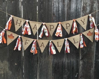 Happy Fall Yall Banner - Etsy