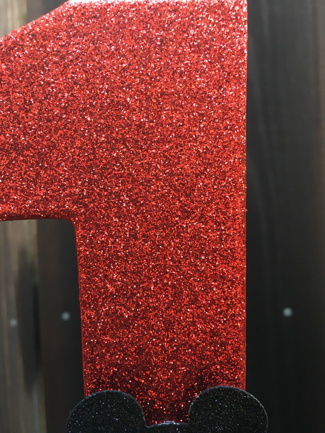 Number 1 Photo Prop Mouse First Birthday 1st Birthday - Etsy