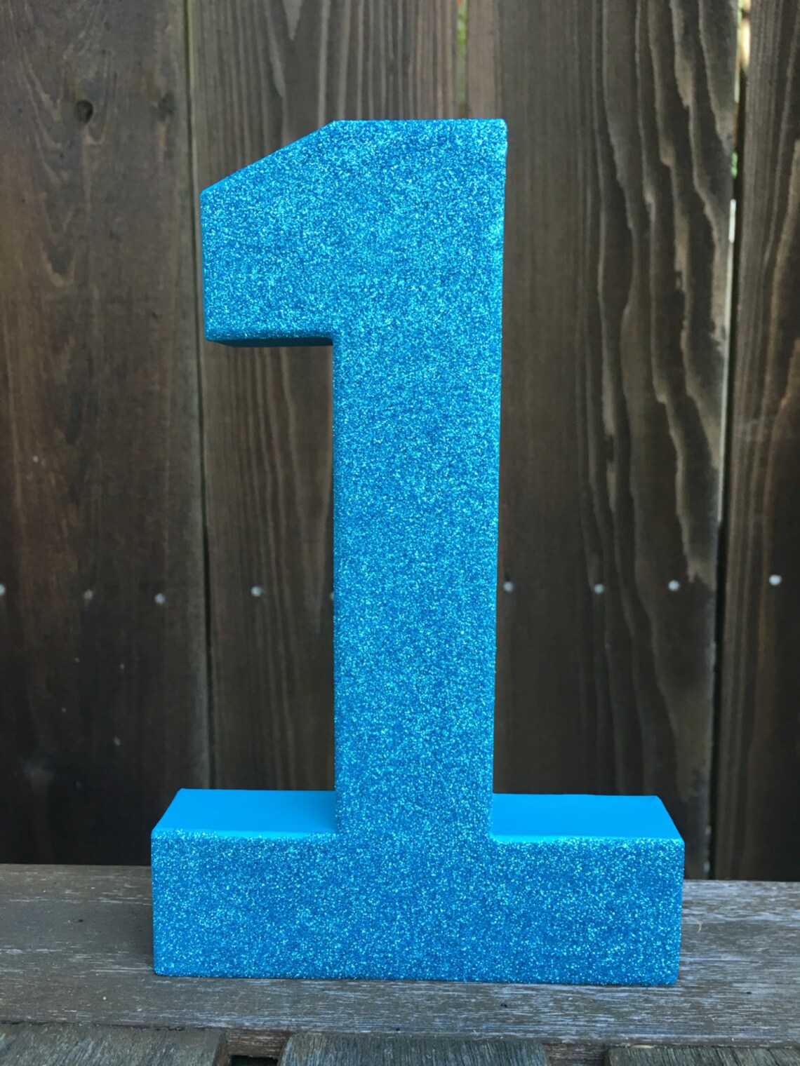 Number 1 Photo Prop, Number One Photo Prop, Number One, Turquoise ...