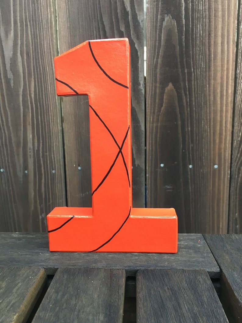 Number 1 Photo Prop,first Birthday,basketball Number 1,sports Birthday ...