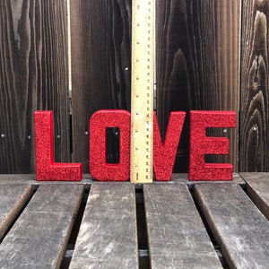 Love Sign,love,love Letters,valentines Day Decor,valentines Decor ...