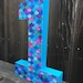 Number 1 Photo Prop, Mermaid Theme, Mermaid, First Birthday,under the ...