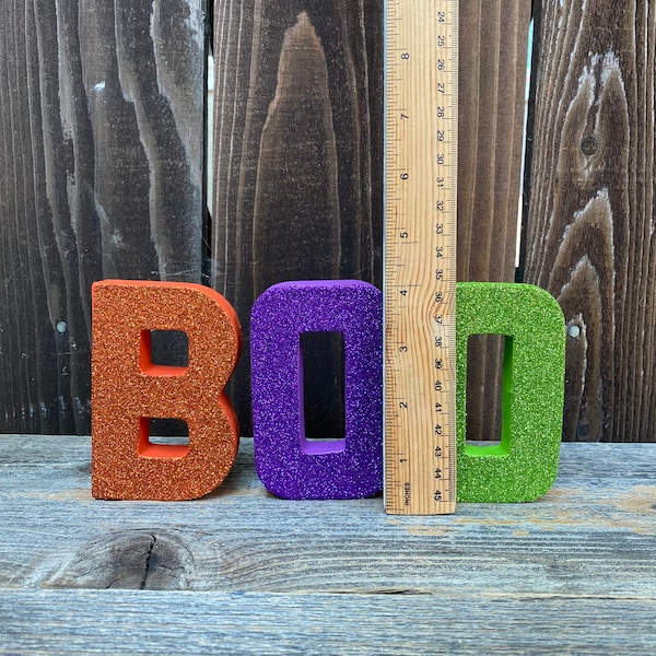 Boo Letters - Etsy