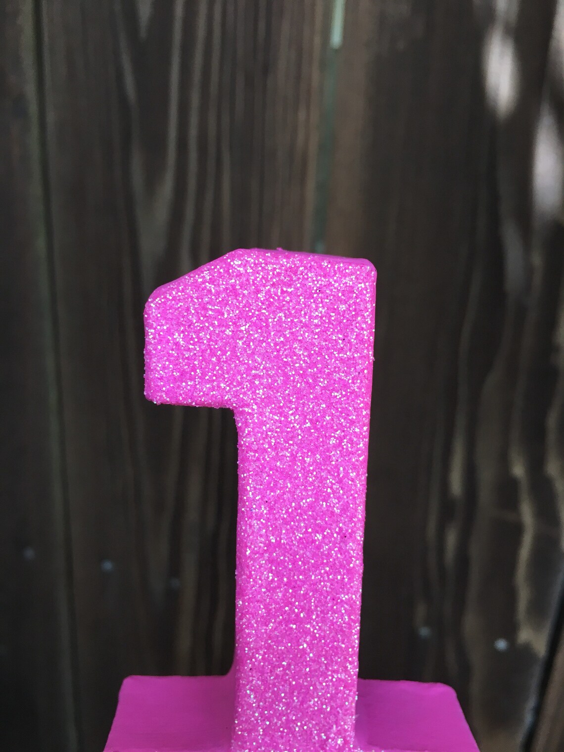 Number 1 Photo Prop Cake Topper Number 1 Cake Topper First | Etsy