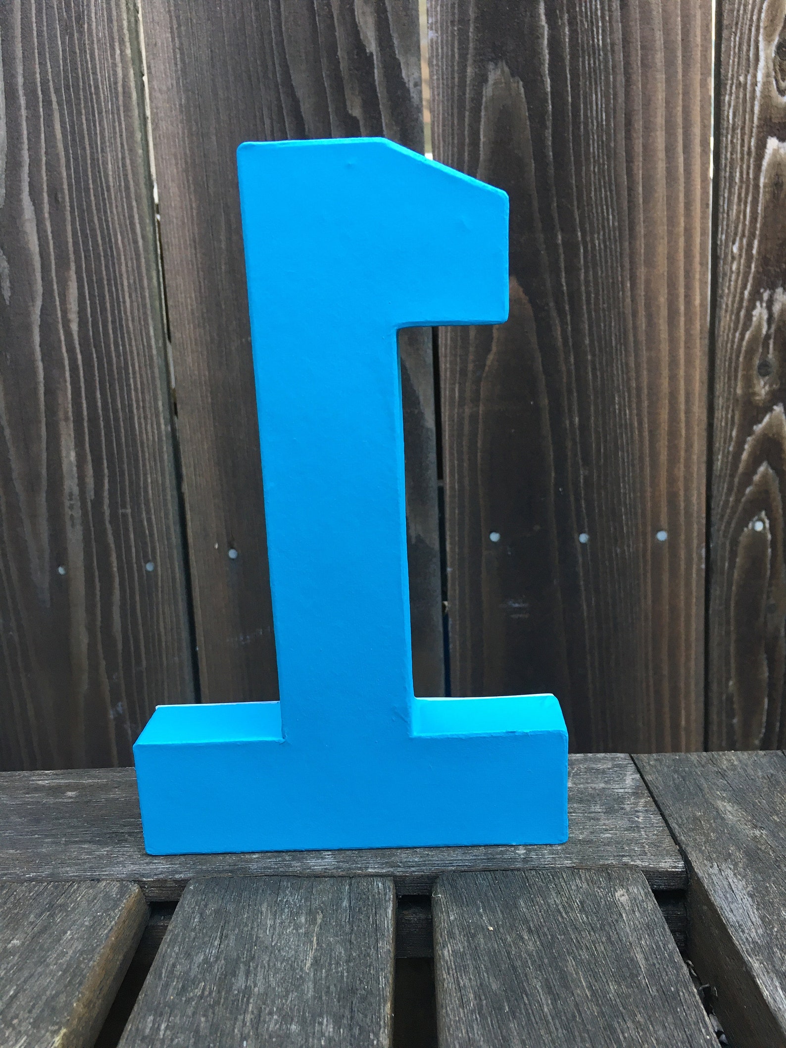 Number 1 Photo Prop Mermaid Theme Mermaid First - Etsy