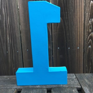 Number 1 Photo Prop, Mermaid Theme, Mermaid, First Birthday,under the ...