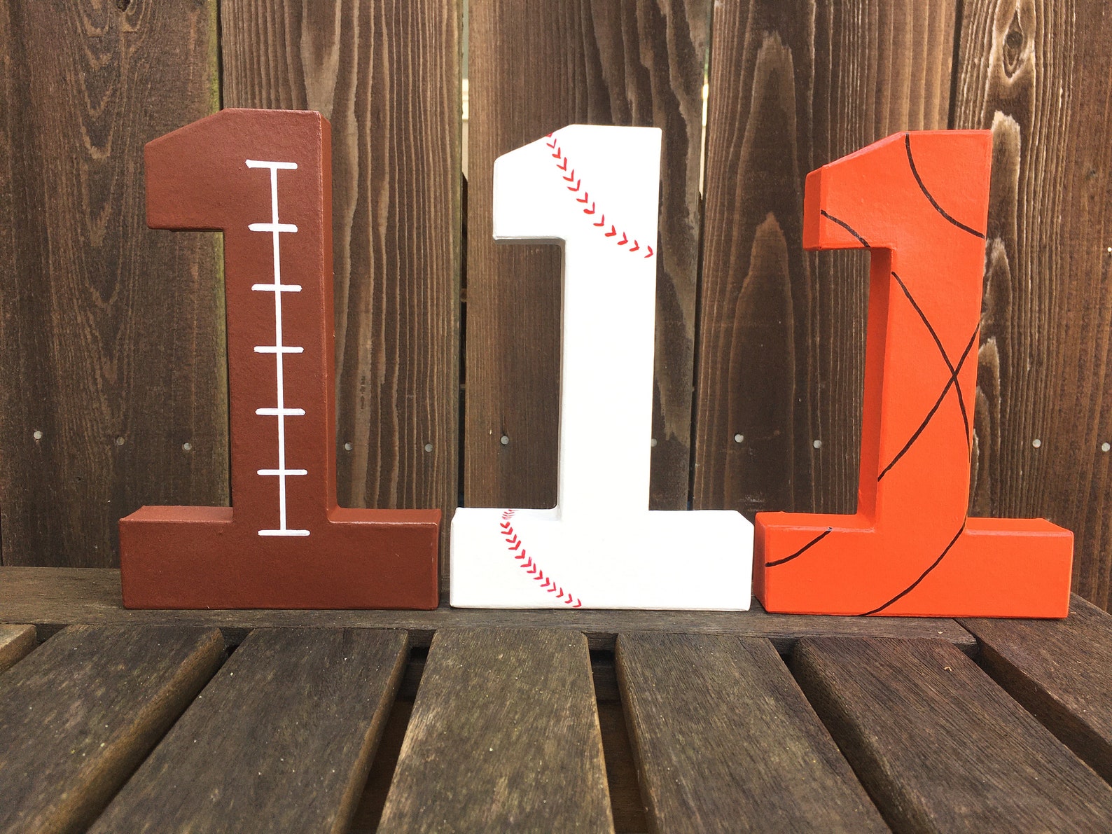 Number 1 Photo Prop,first Birthday,football Number 1,sports Birthday ...