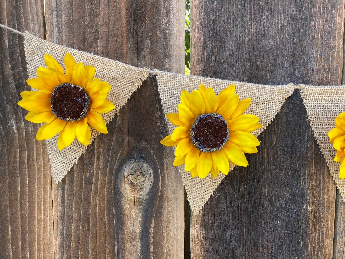 Sunflower Bannersunflowersunflower Partysunflower - Etsy