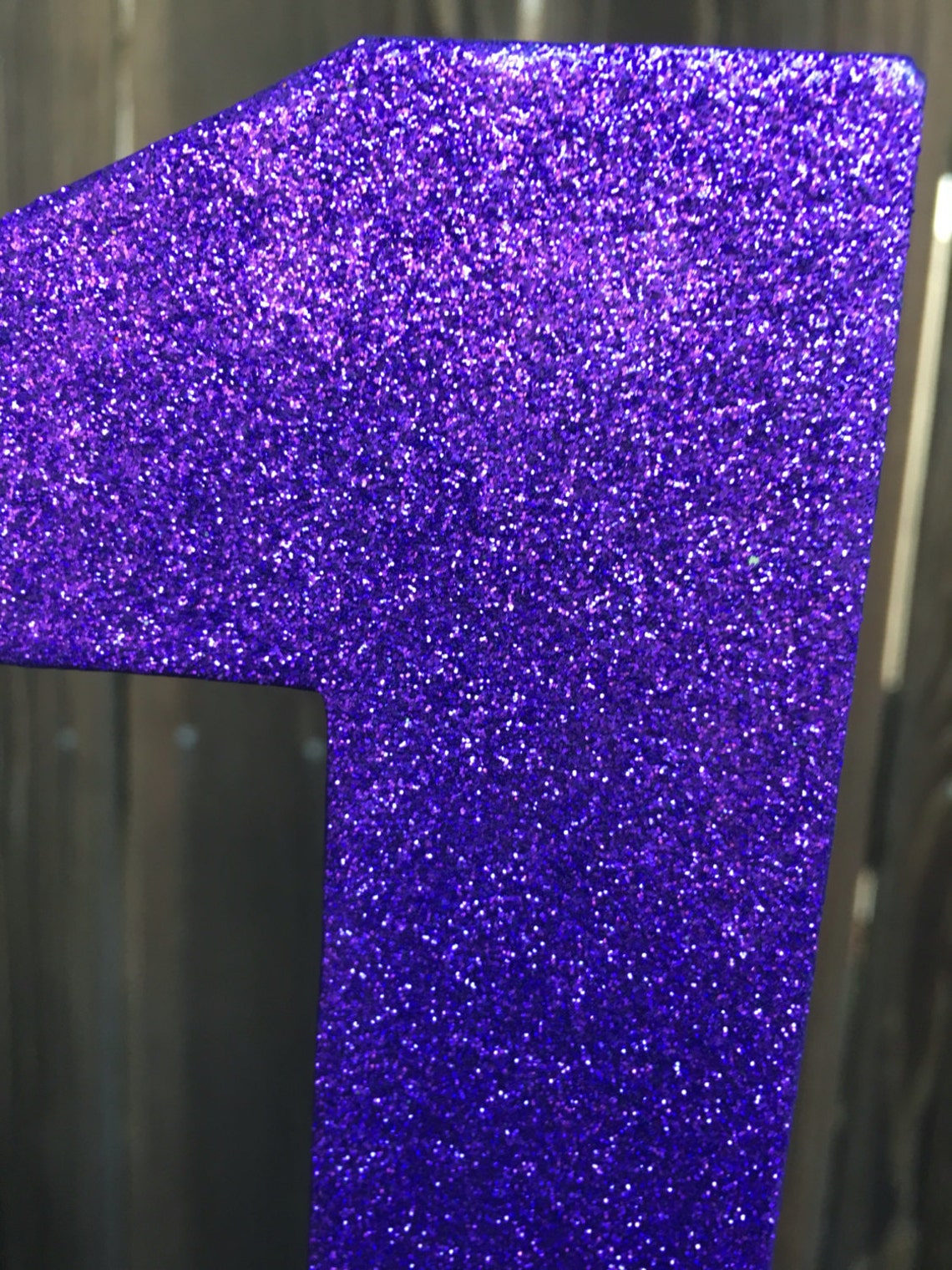 Number 1 Photo Prop Number One Purple 1st Birthday - Etsy