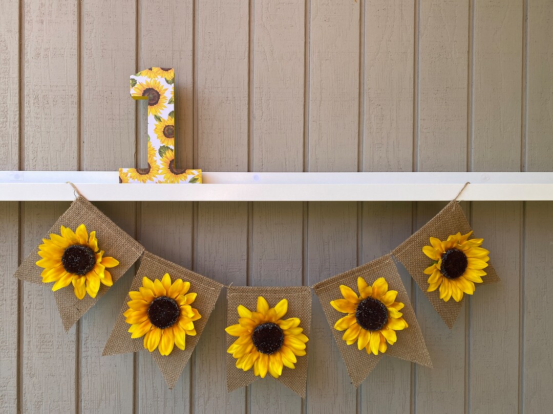 Sunflower Banner,sunflower,sunflower Party,sunflower Decor,sunflower ...