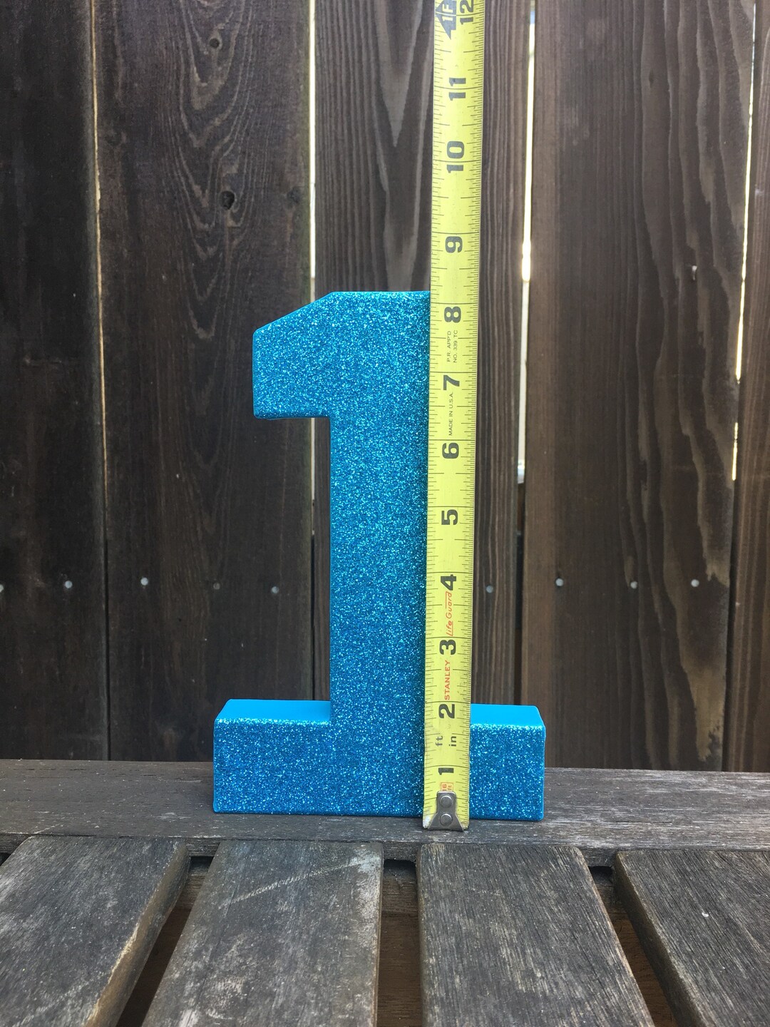 Number 1 Photo Prop, Number One Photo Prop, Number One, Turquoise ...