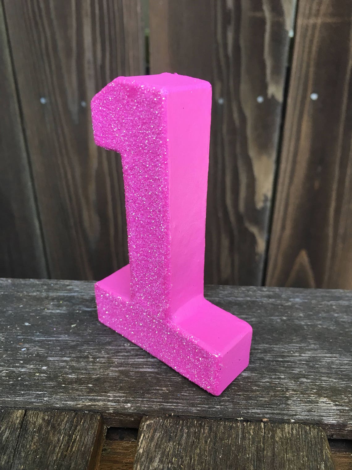 Number 1 Photo Prop Cake Topper Number 1 Cake Topper First | Etsy