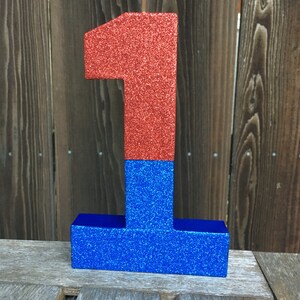 Number 1 Photo Prop, Super Hero, 1st Birthday, First Birthday, Number ...