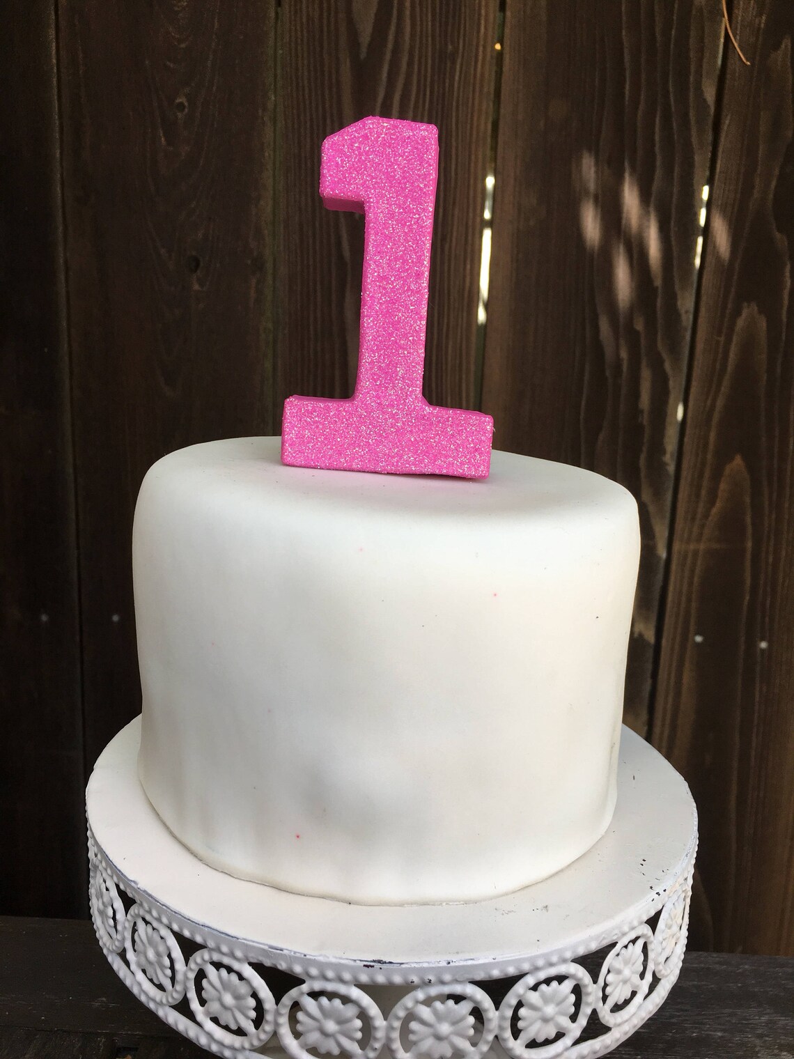 Number 1 Photo Prop Cake Topper Number 1 Cake Topper First | Etsy