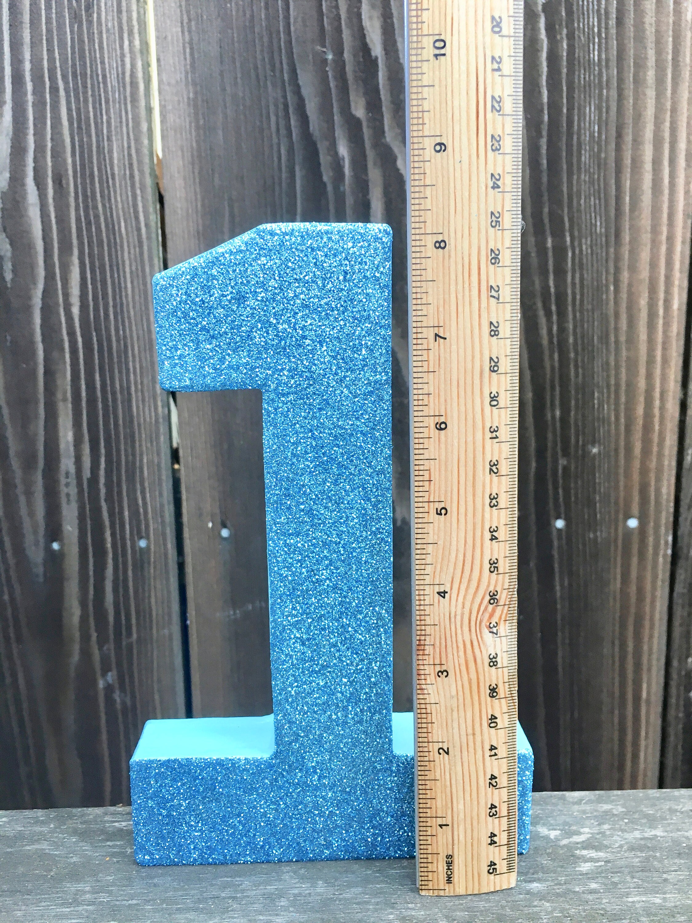 Number 1 Photo Prop First Birthday 1st Birthday Light Blue | Etsy