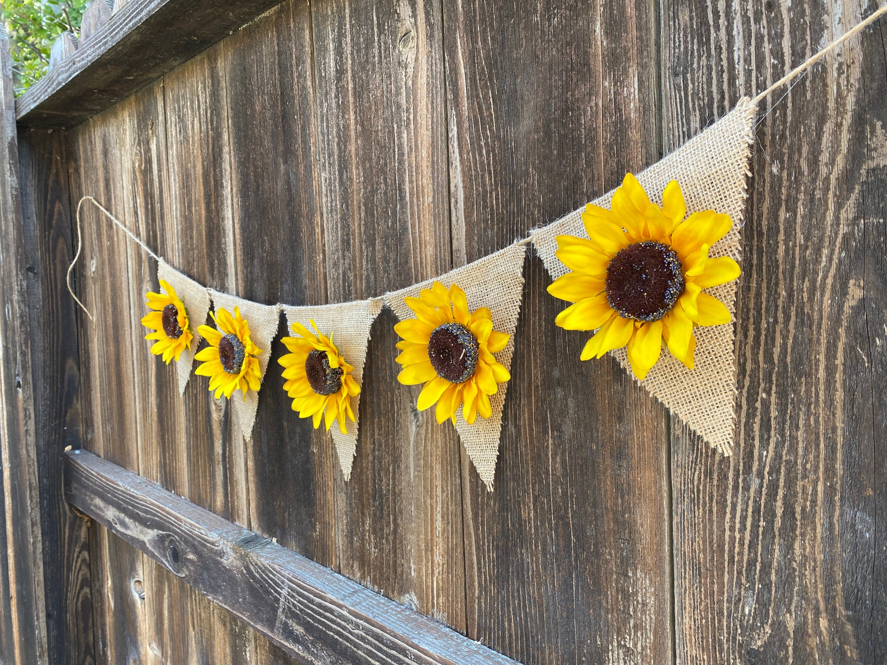 Sunflower Bannersunflowersunflower Partysunflower - Etsy