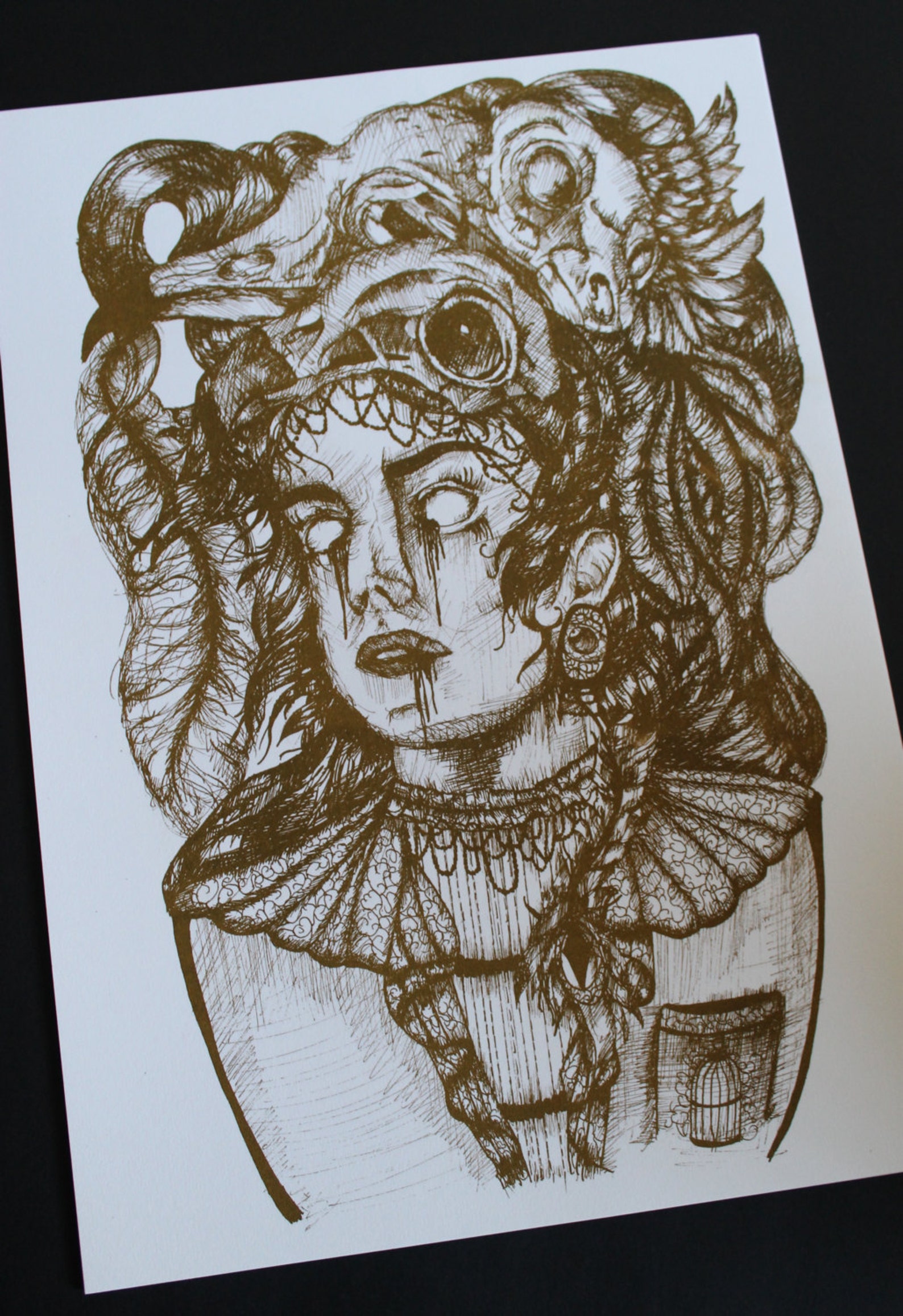 Lenore edgar Allan Poe's the Raven - Etsy