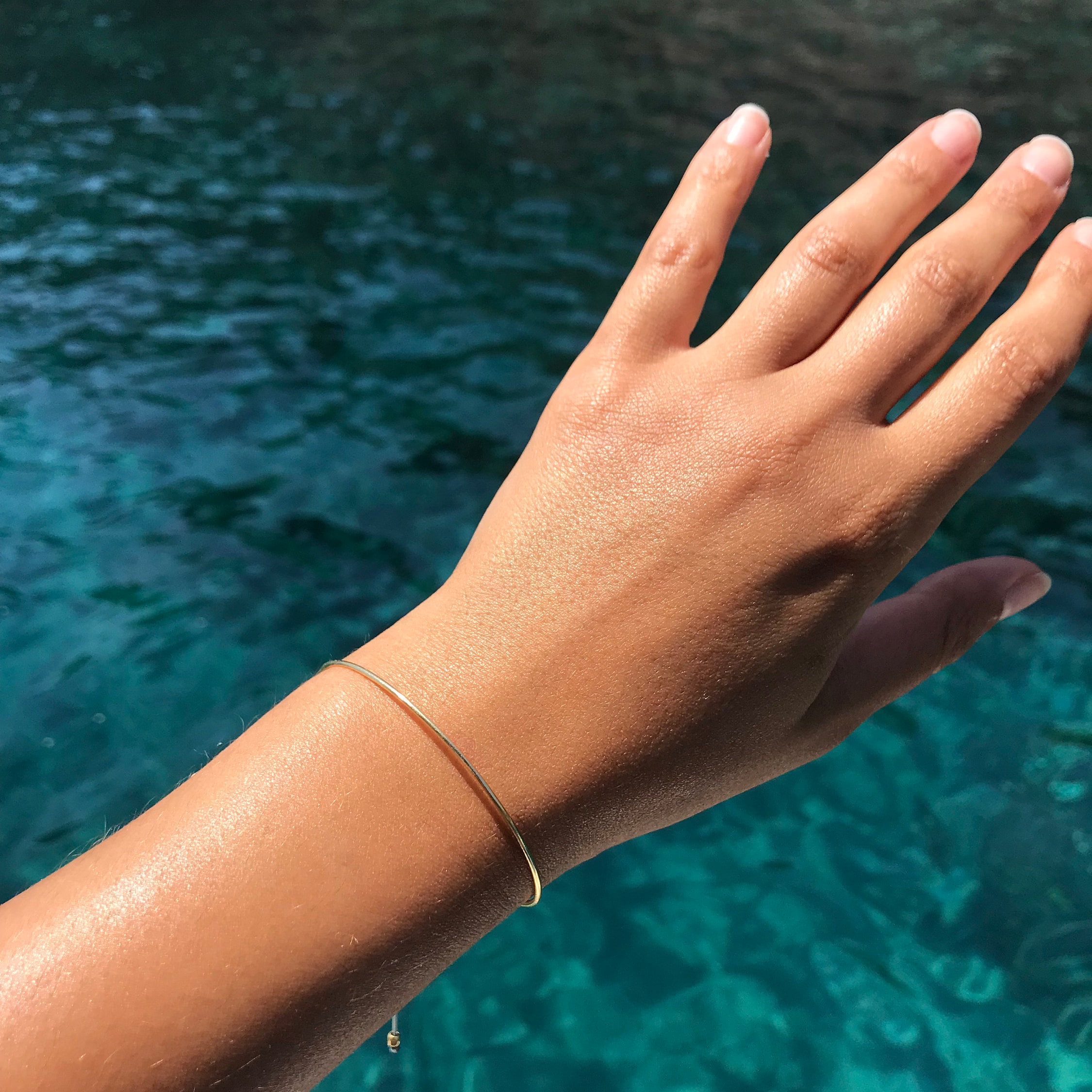 Dainty Thin Cuff Bracelet