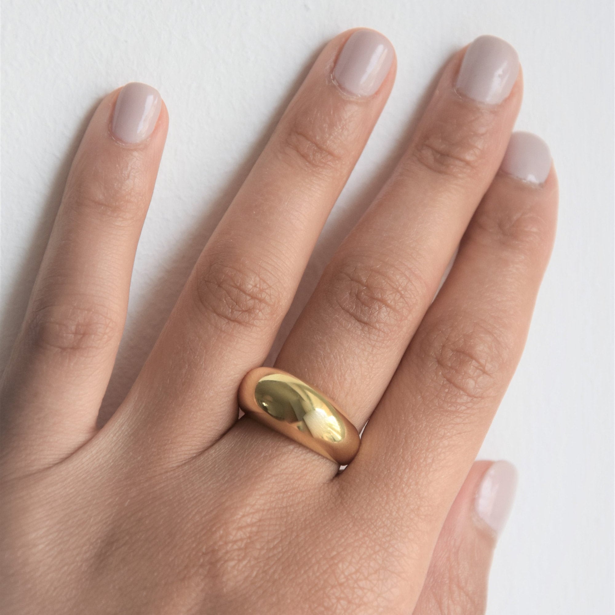 Dome Ring - 18K Gold Plated