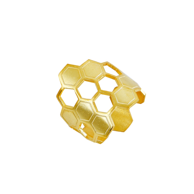 Honeycomb Ring - Etsy