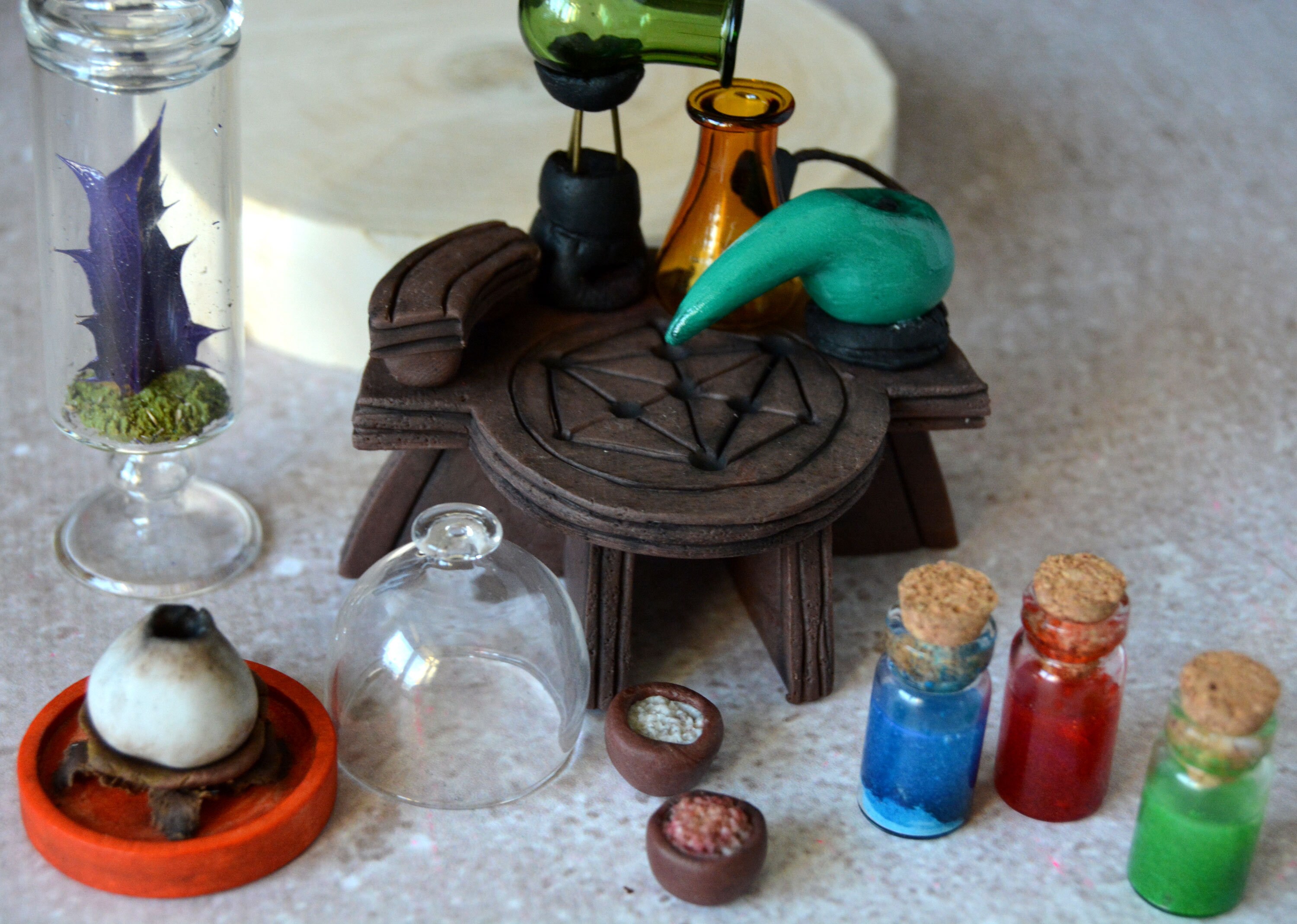 Skyrim Alchemy Table Miniature Skyrim Alchemy Lab Elder - Etsy Canada
