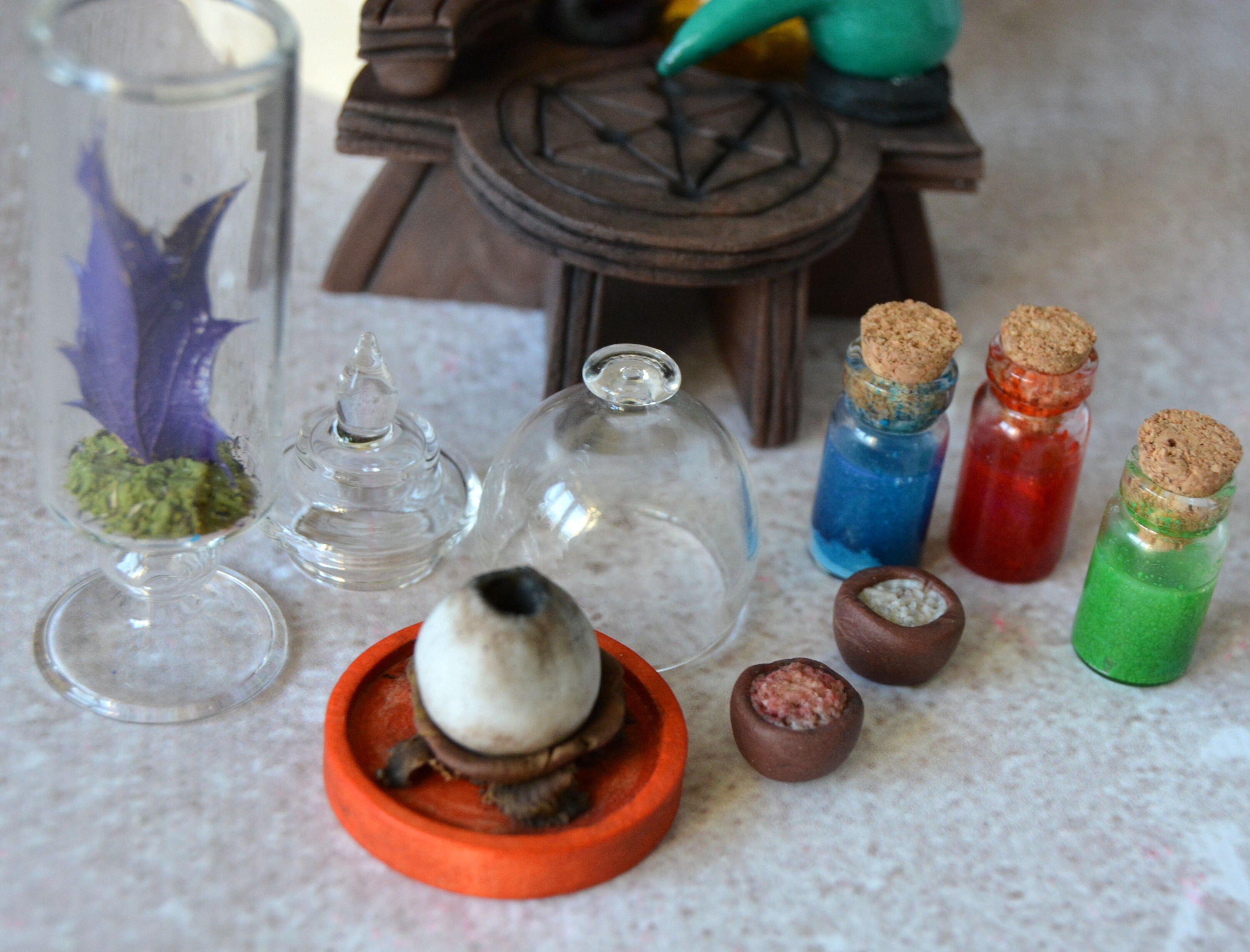 Skyrim Alchemy Table Miniature Skyrim Alchemy Lab Elder - Etsy Canada