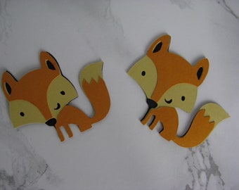 Fox Die Cut | Etsy