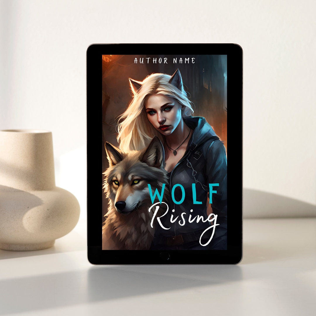 Premade Ebook Cover Werewolf Ya Fantasy Cover Digital Book - Etsy