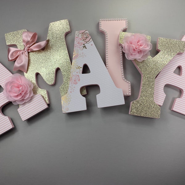 Pink Gold Nursery - Etsy