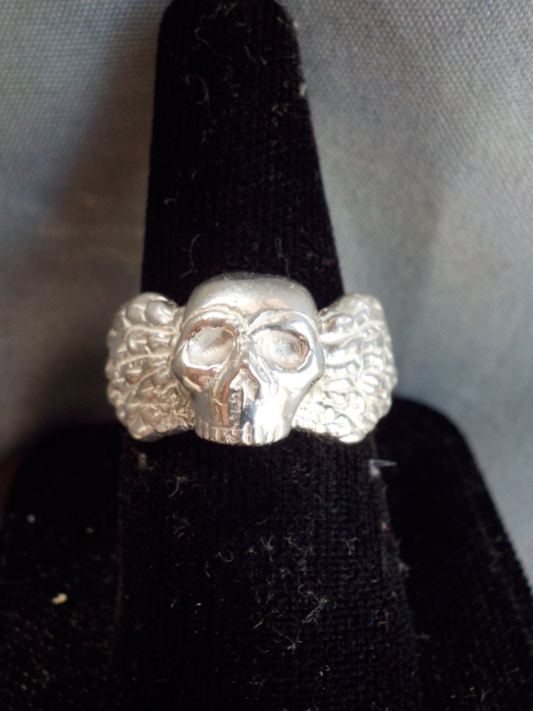 18th(?) Century Winged Skull Ring - Etsy