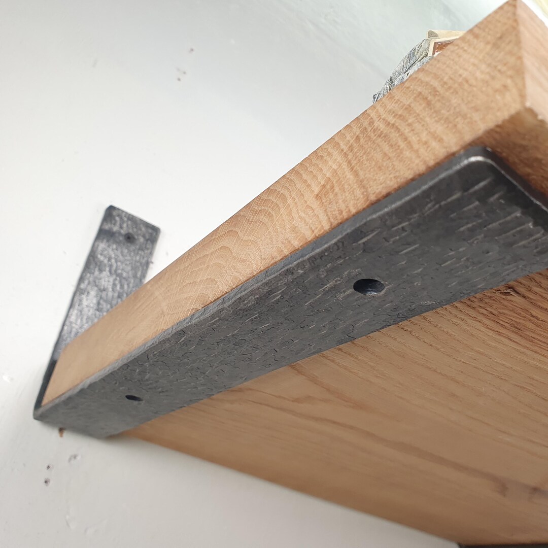Forged Iron Brackets for Shelves – Custom Rustic Hardware - Etsy