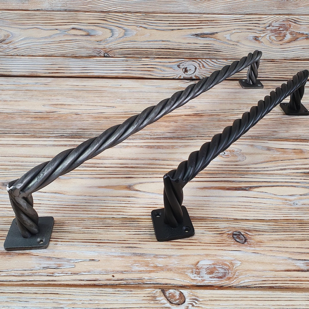 Rustic Wrought Iron Gate Handle Front Barn Entry - Etsy