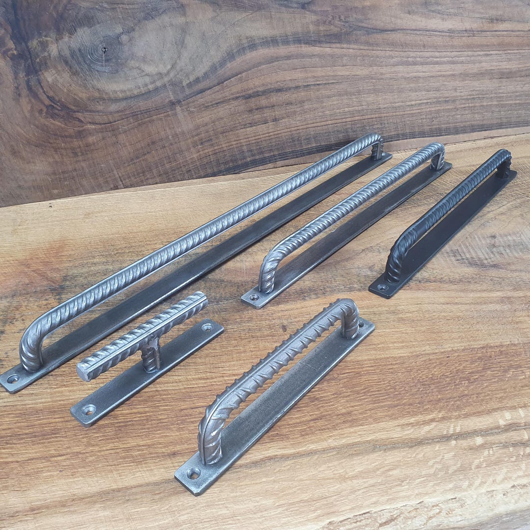 Industrial Rustic Iron Loft Kitchen Drawer Pulls - Etsy