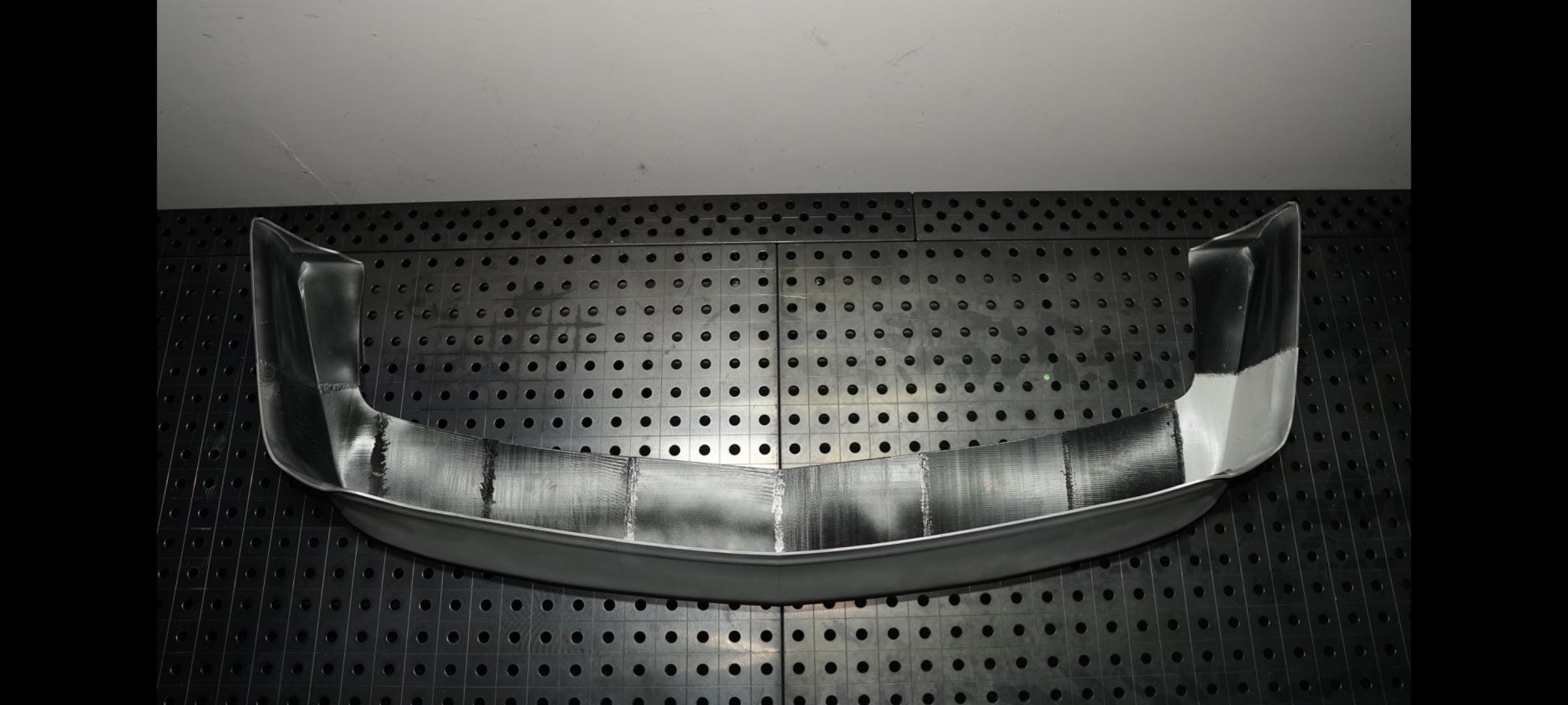 FLS-C R129 Mercedes 1996-2002 Sport Bumper Chin Lip Spoiler Kit - for ...