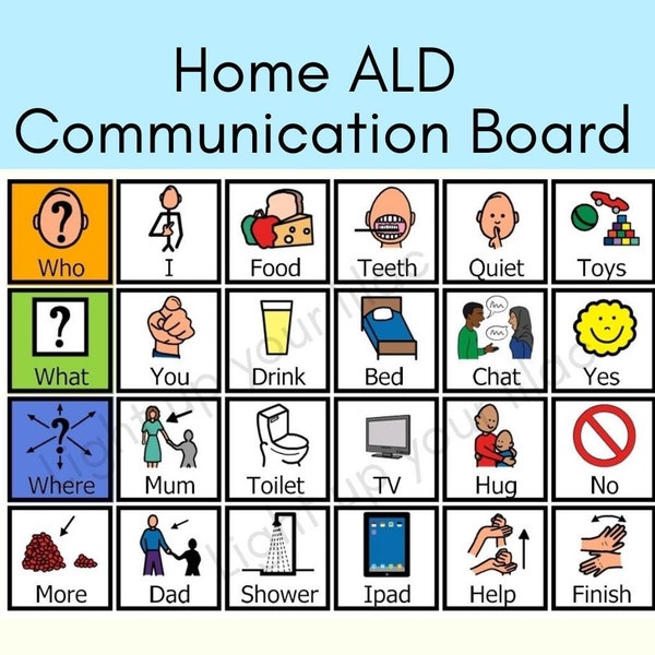 Communication Board - Etsy