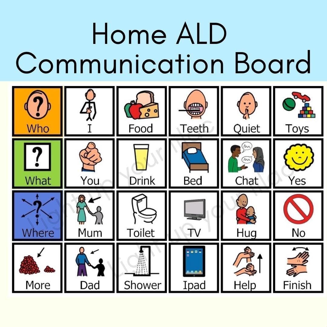 Home Communication Board - Etsy